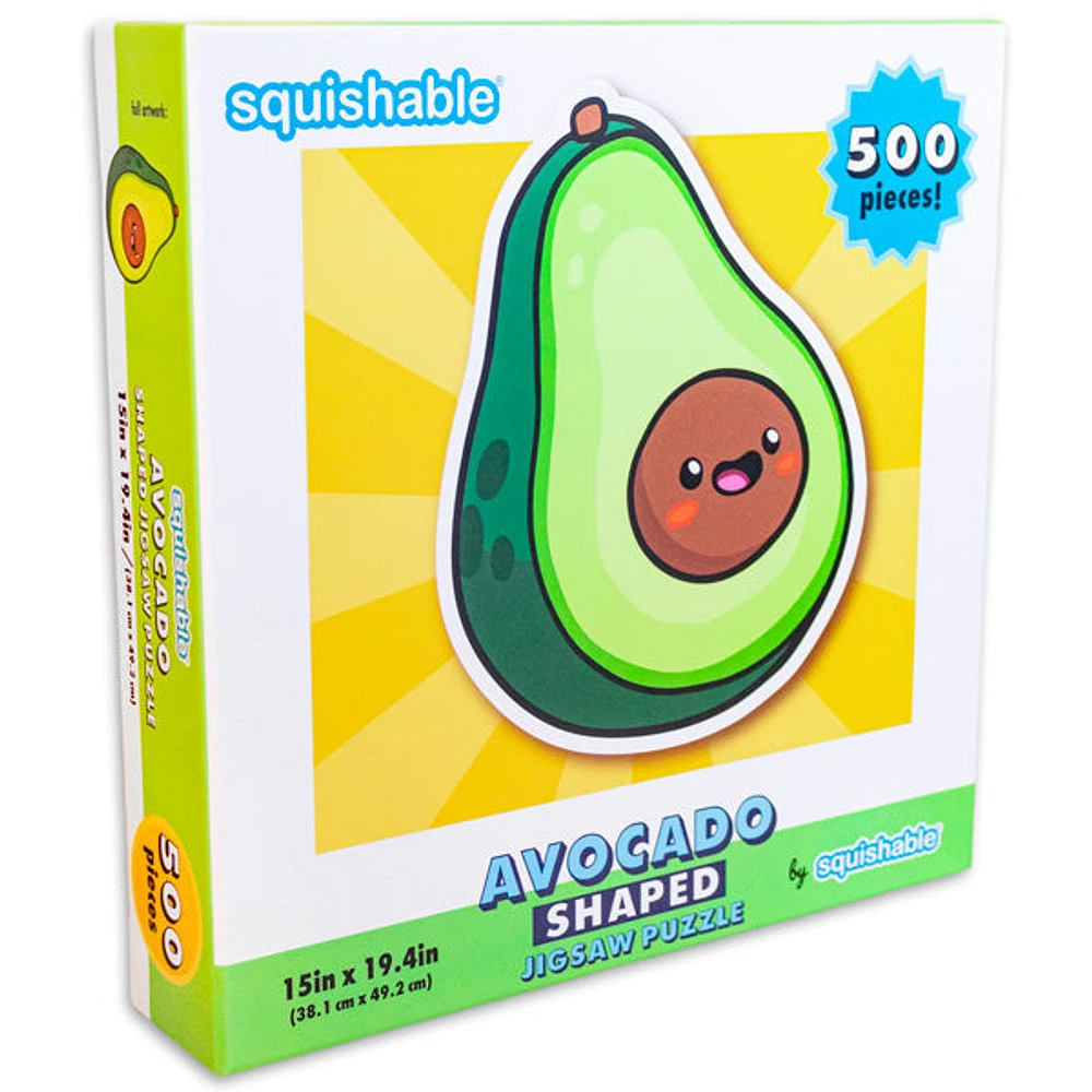 Squishable Avocado Shaped Jigsaw Puzzle | CoolSprings Galleria