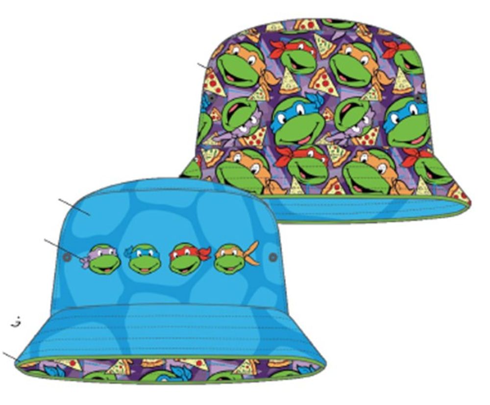 MAD ENGINE, INC. Boys Teenage Mutant Ninja Turtles Reversible Bucket ...