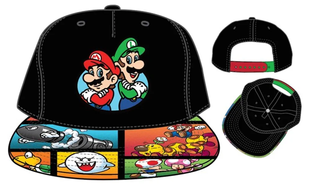 Bioworld Canada Super Mario Bros. - Kids Panels Hat | Niagara Pen Centre