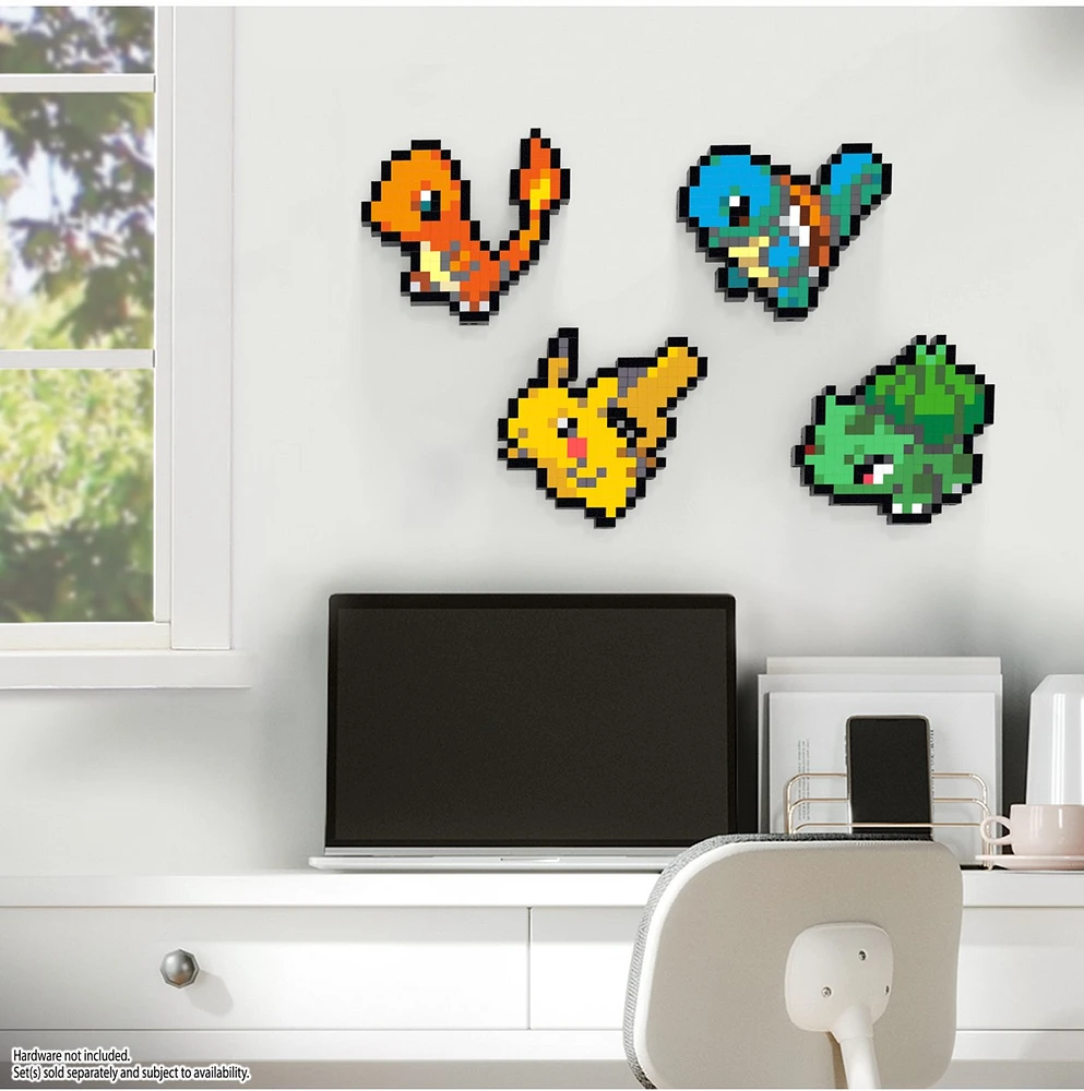 Mattel Mega Pokémon Pixel-Art: Pikachu Building Set | Place Rosemère