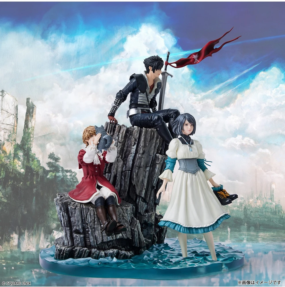 Square Enix Final Fantasy XVI Form-Ism Scene Figure Diorama - Eyes on ...