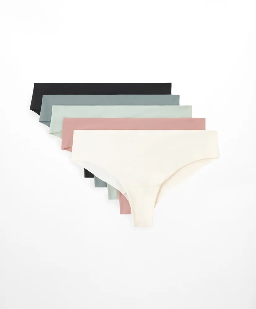 Oysho 5 Braguitas Brasileñas Cheeky Poliamida Laser Cut Paseo