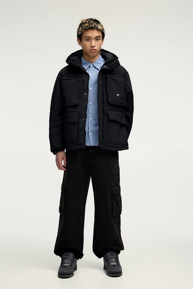 Pullandbear STWD utility puffer jacket | Centro Colombo