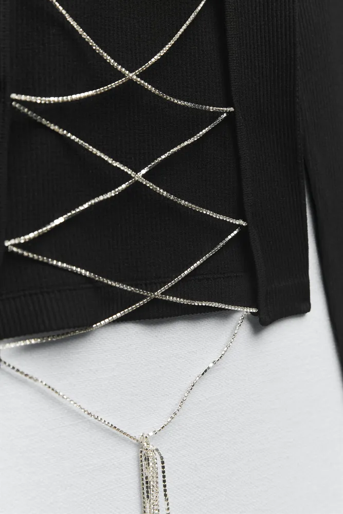 Zara SEAMLESS JEWEL TOP | Mall of America®