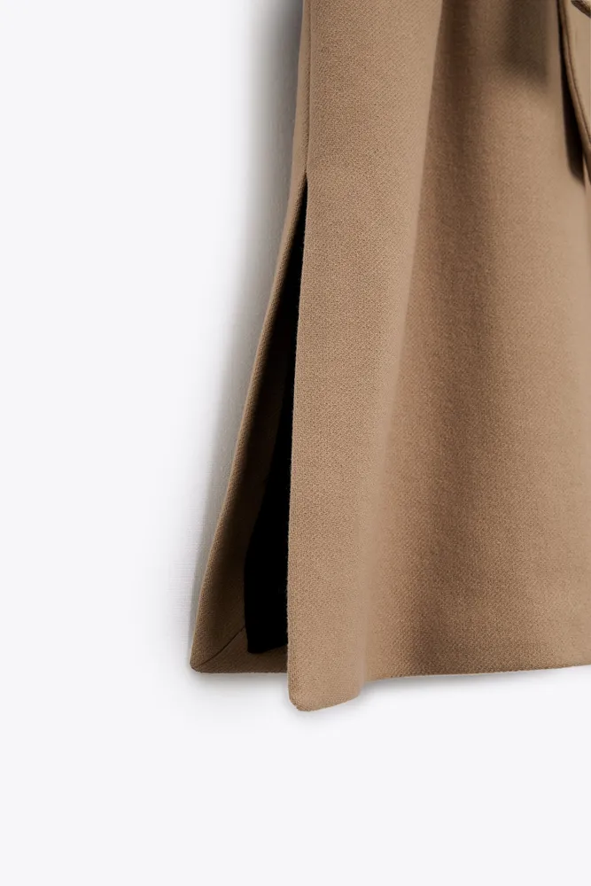 Zara Belted Wool Blend Coat Mall Of America®