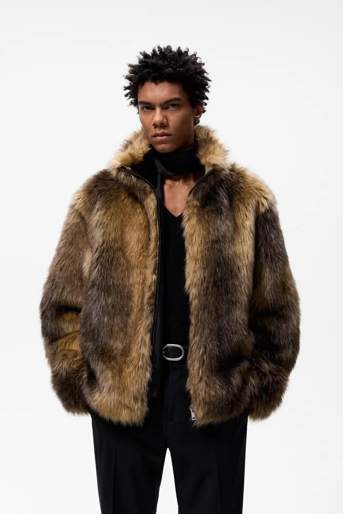 Zara FAUX FUR JACKET | Mall of America®