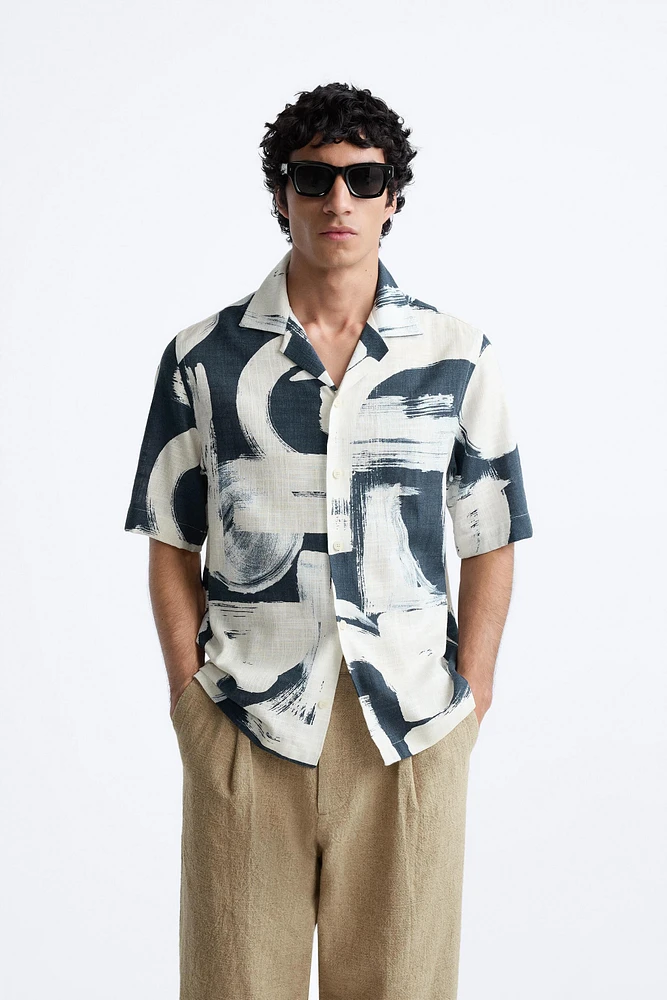 Zara ABSTRACT PRINT SHIRT | Mall of America®