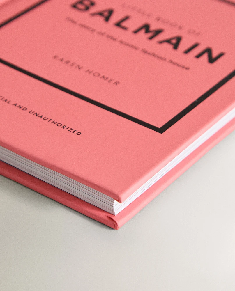 Zarahome LIVRO 'THE LITTLE BOOK OF BALMAIN' | Centro Colombo