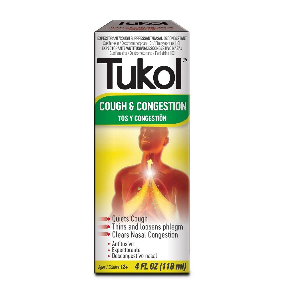 Tukol Extra Strength Multi Symptom Cold Relief Liquid ...