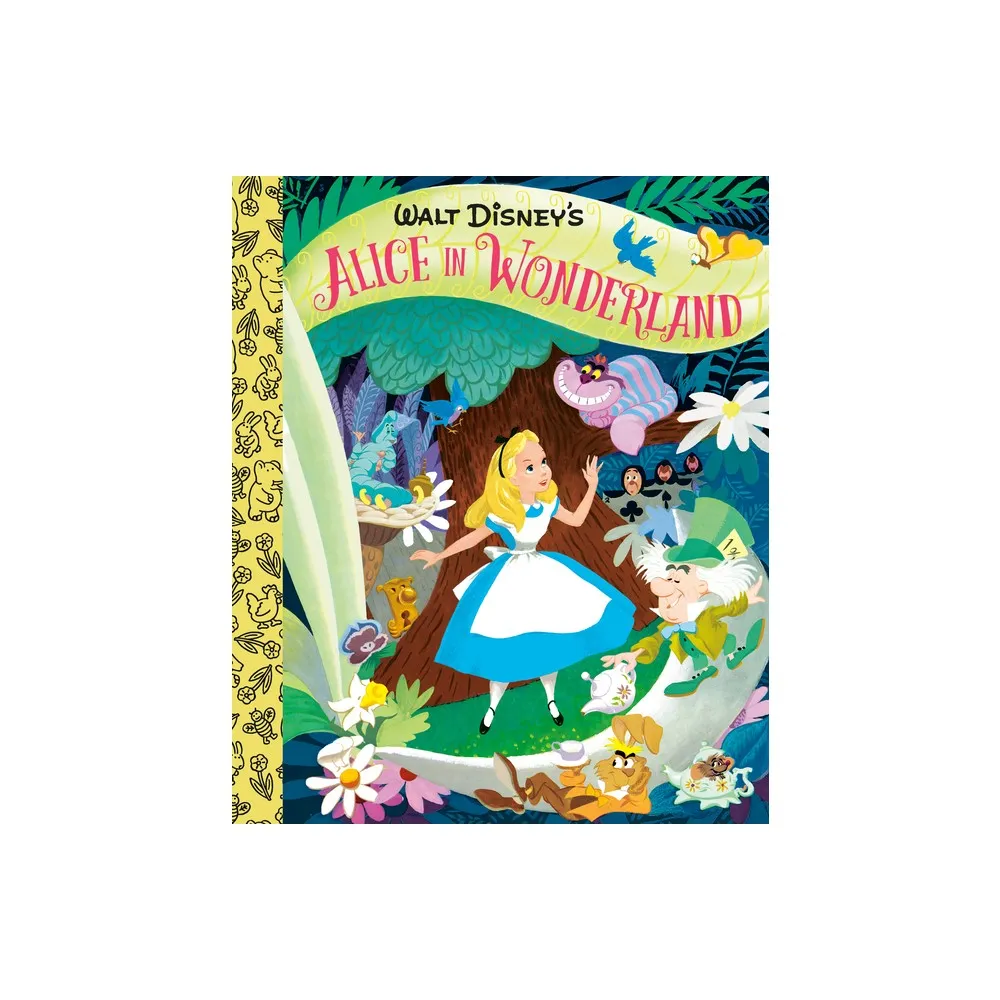 Random House Disney Walt Disneys Alice in Wonderland Little Golden ...