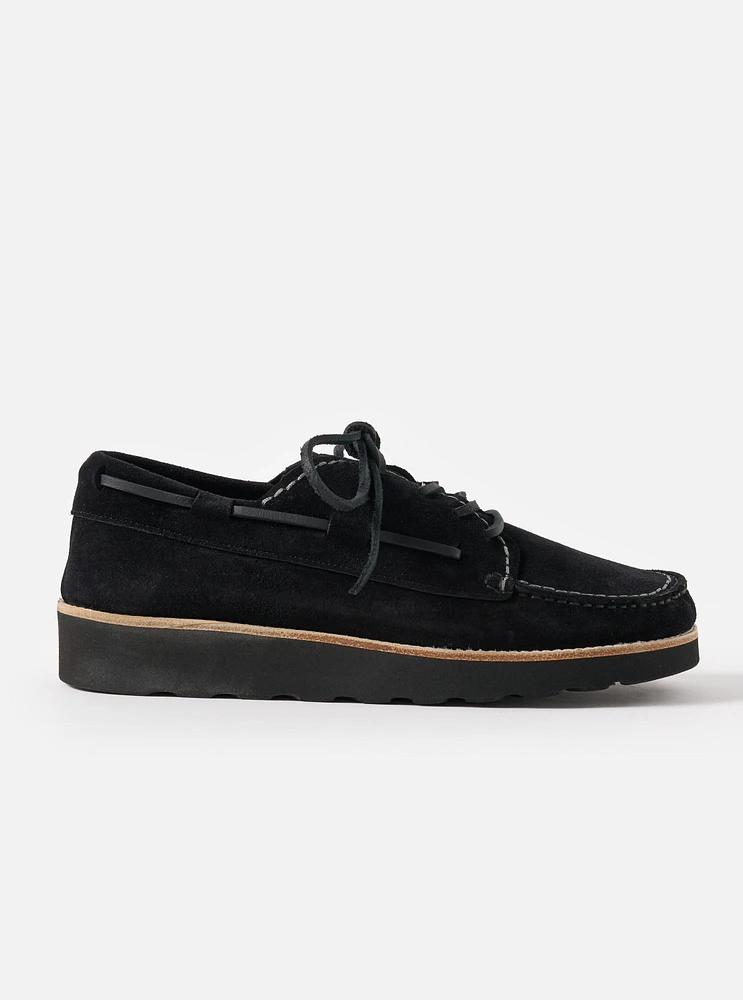 Zardus Oliver Black Suede | King's Cross