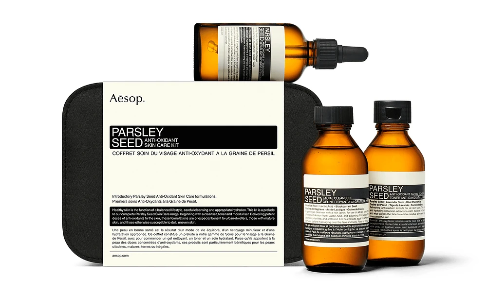Aesop Parsley Seed Anti-Oxidant Skin Care Kit | King's Cross