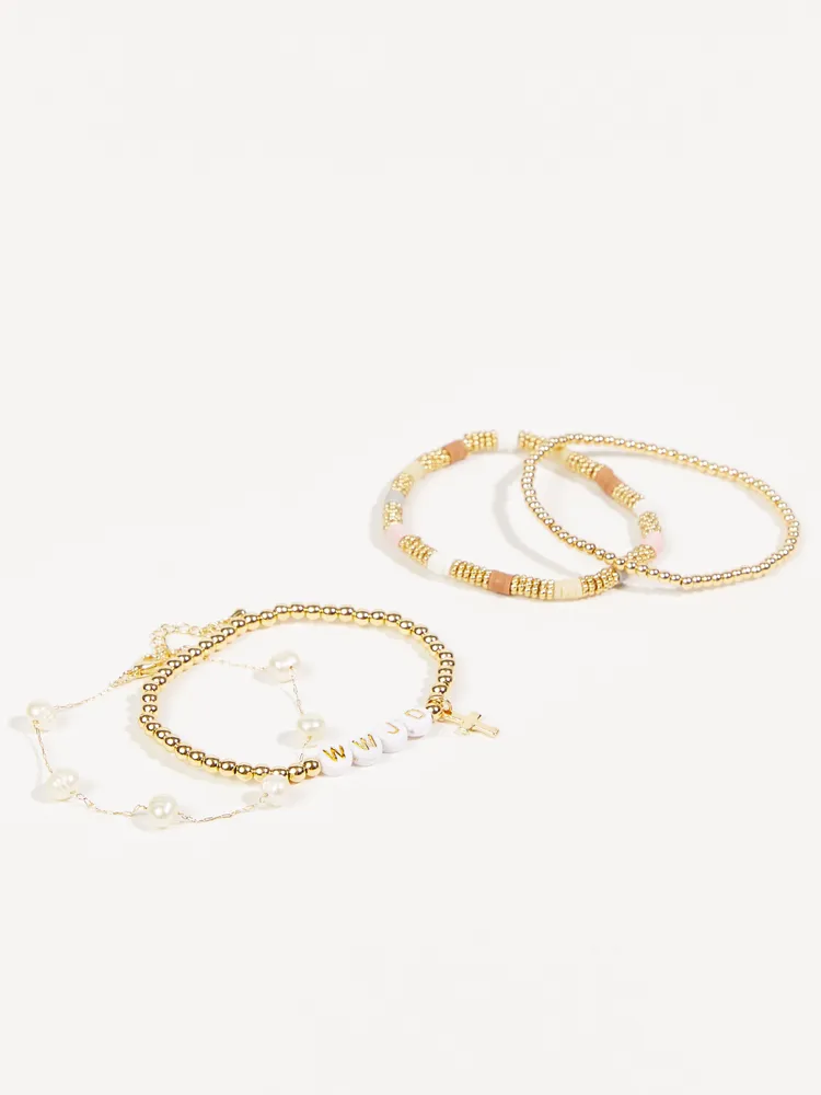 Altar'd State WWJD Stretch Beaded Bracelet Set | Mall of America®
