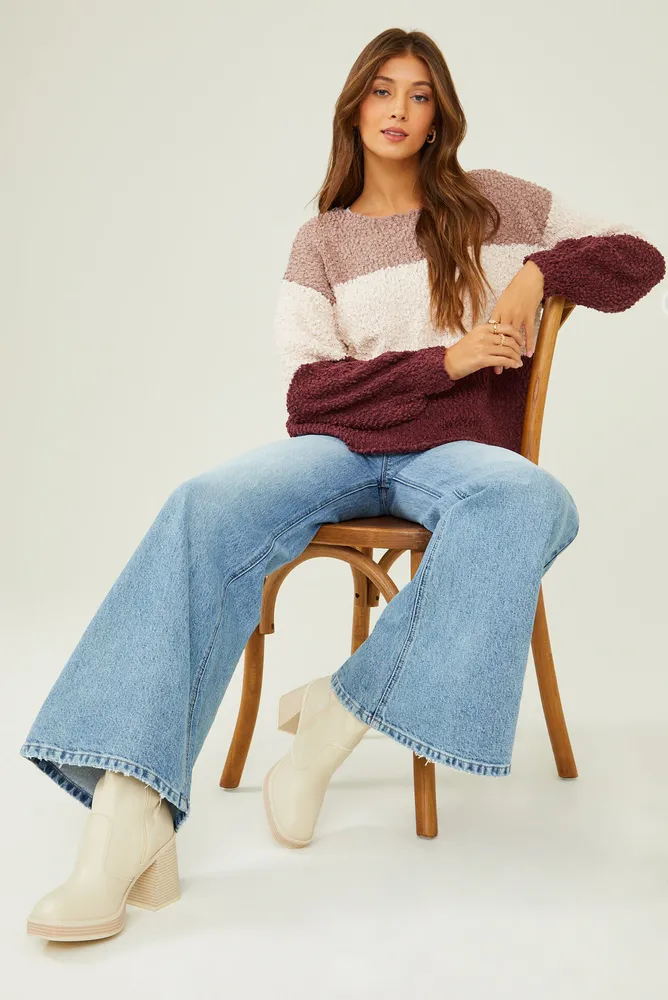 Altar'd State Macie Popcorn Sweater | Hamilton Place