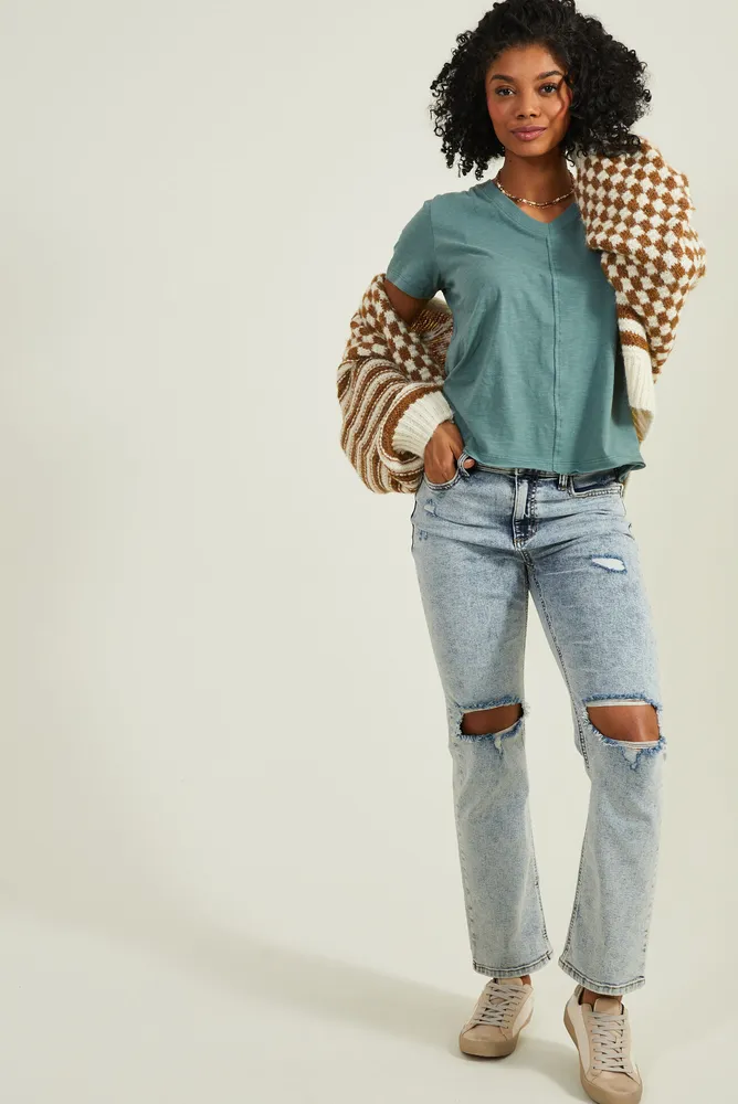 Altar'd State Mariah Straight Leg Jeans | Hamilton Place