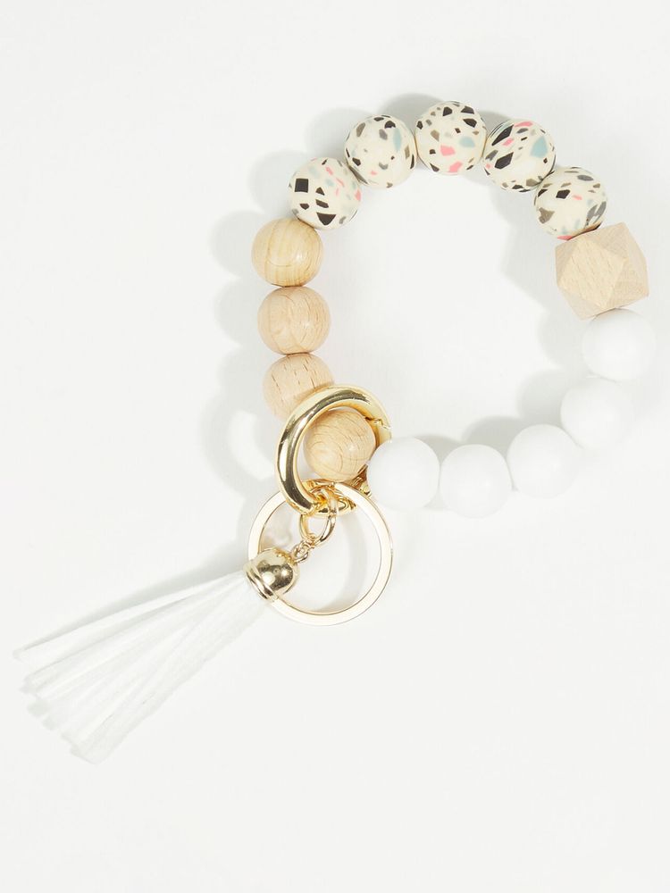 Altar'd State Terrazzo Rubber Bead Keychain | Hamilton Place