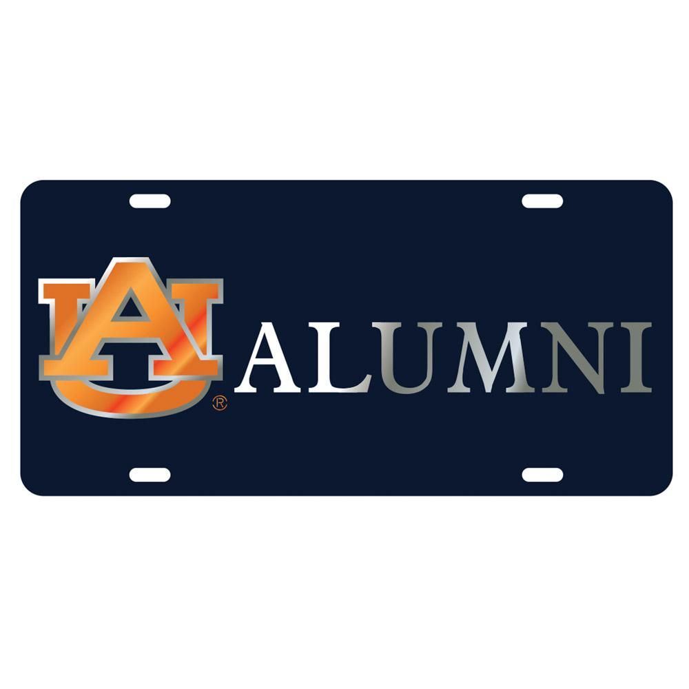 Craftique Auburn Logo Alumni License Plate | The Summit at Fritz Farm