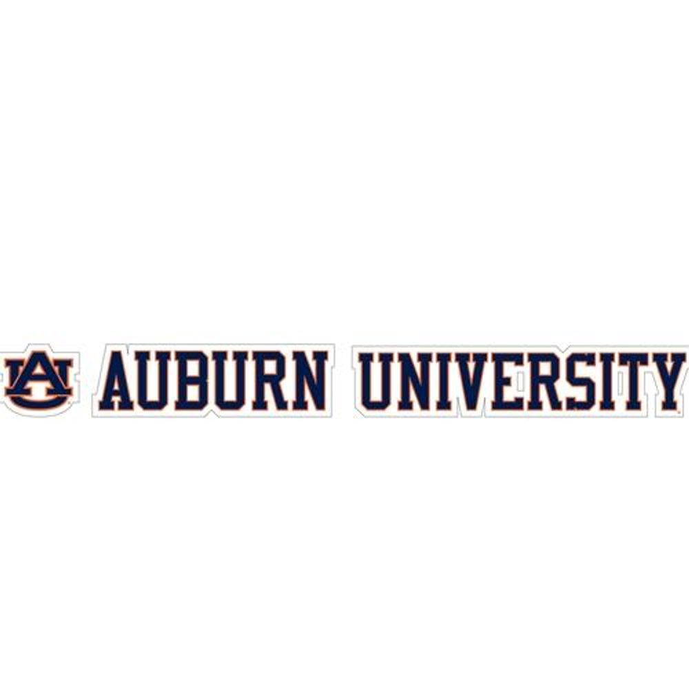 Auburn University Logo Black And White