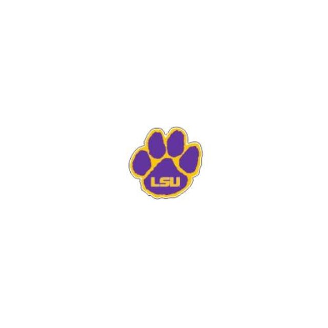 Lsu Tiger Paw Logo Old Lsu Tigers Logo Clip Art Library