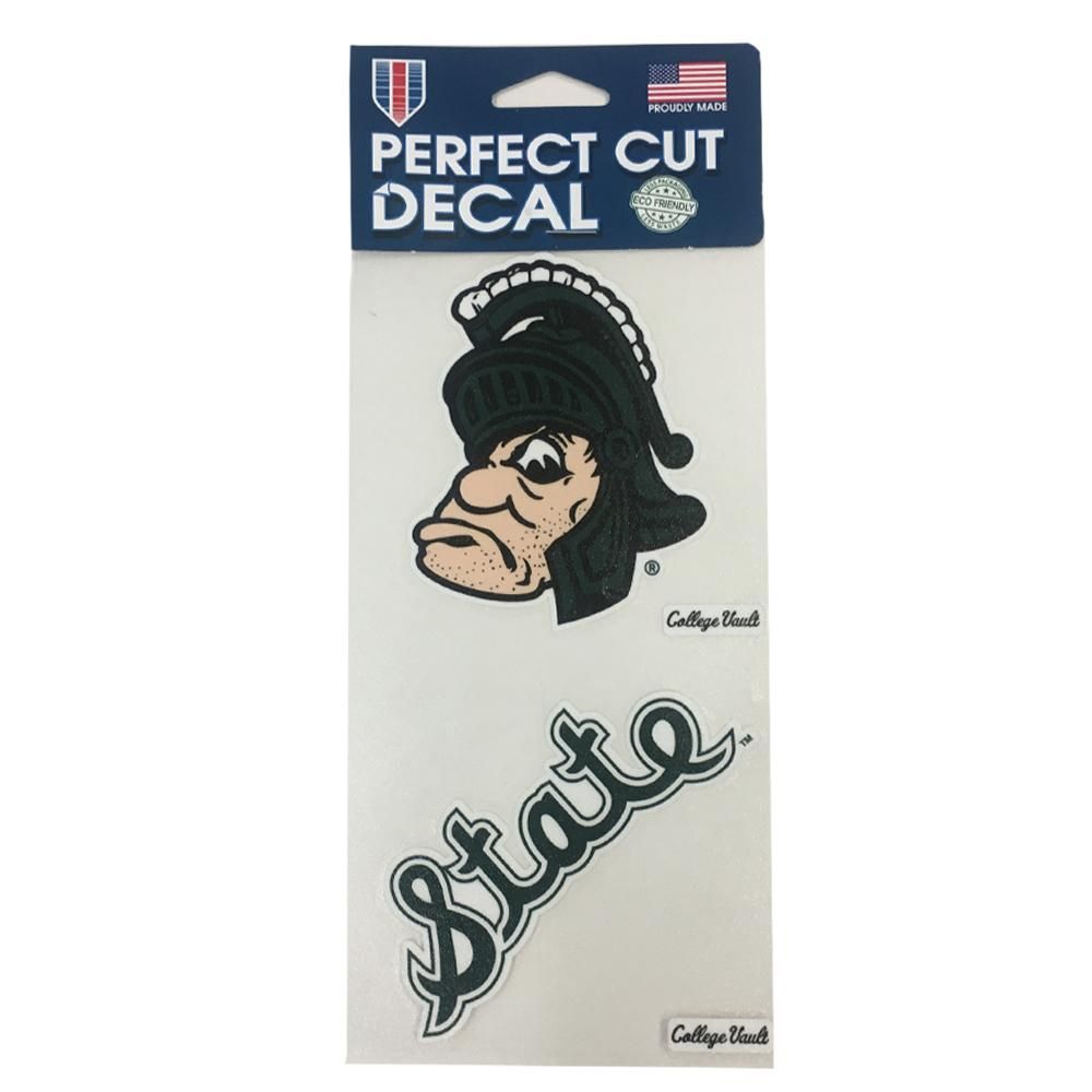 Wincraft Michigan State 2 Pack Vault Logo Decals | The Summit at Fritz Farm