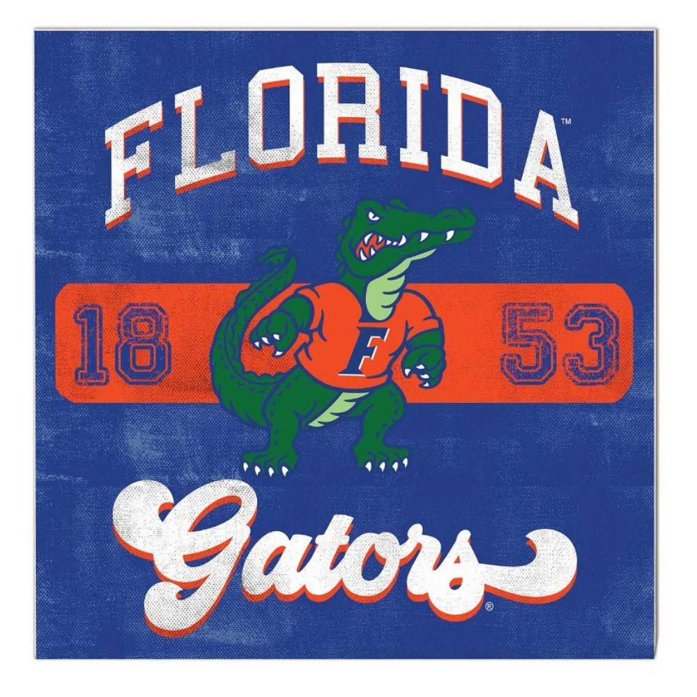 Alumni Hall Gators | Florida 10 X10 Retro Team Mascot Sign | Alumni ...