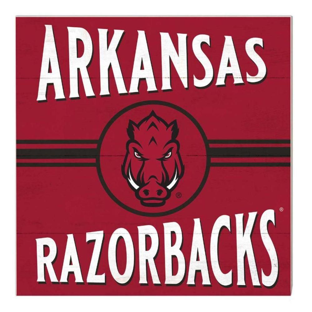 Alumni Hall Razorbacks | Arkansas 10 X10 Retro Team Sign | Alumni Hall ...