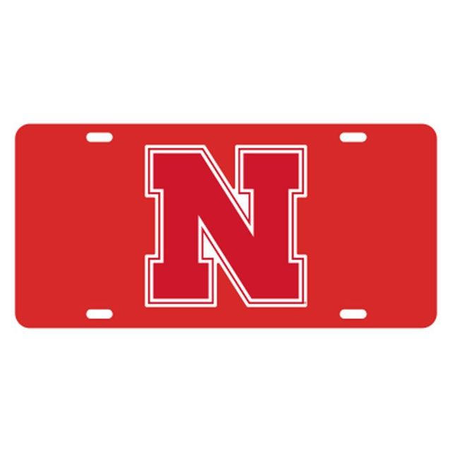 Nebraska License Plated Wall Art