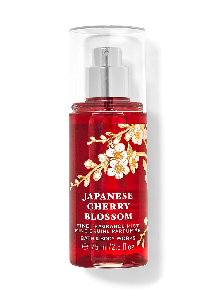 Bath and Body Works Japanese Cherry Blossom Travel Size Fine Fragrance ...
