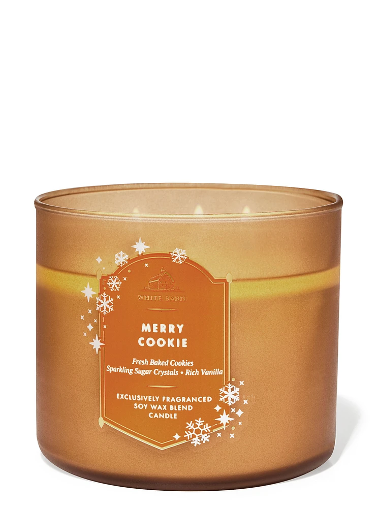 Bath&Body Works Merry Cookie 3-Wick Candle | Hamilton Place