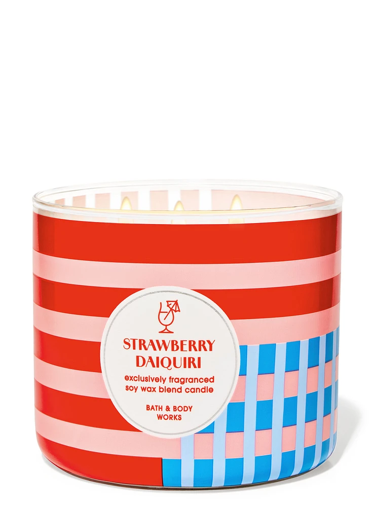 Bath&Body Works Strawberry Daiquiri 3-Wick Candle | Hamilton Place