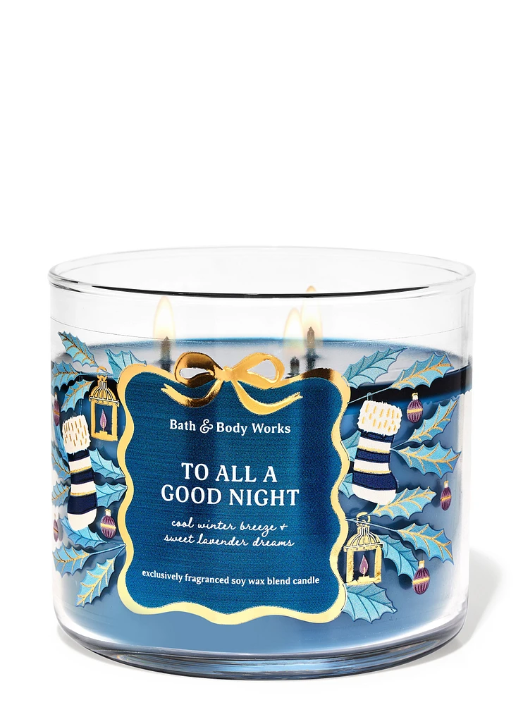 Bath&Body Works To All A Good Night 3-Wick Candle | Plaza Las Americas