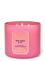 White Barn Rose Water & Ivy 3-Wick Candle | Hamilton Place