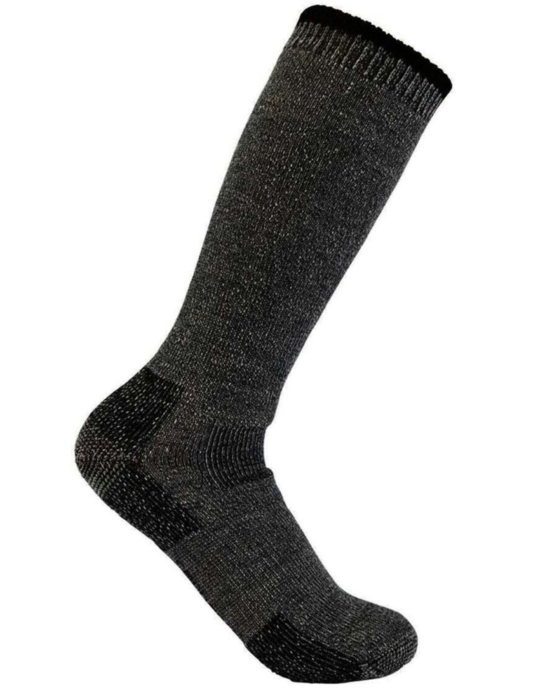 Carhartt Men's Black Heavyweight Wool Blend Boot Socks | Mall of America®