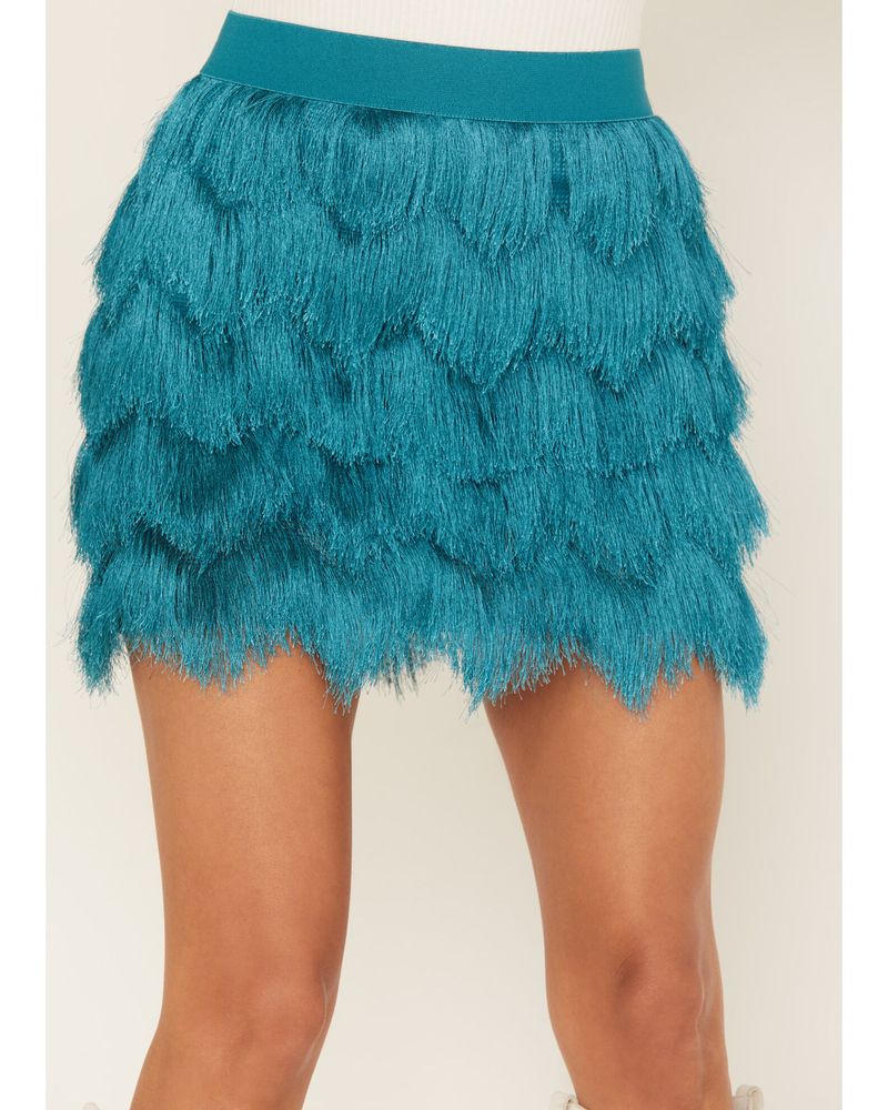 Shyanne Women's Fringe Flapper Mini Skirt | Mall of America®