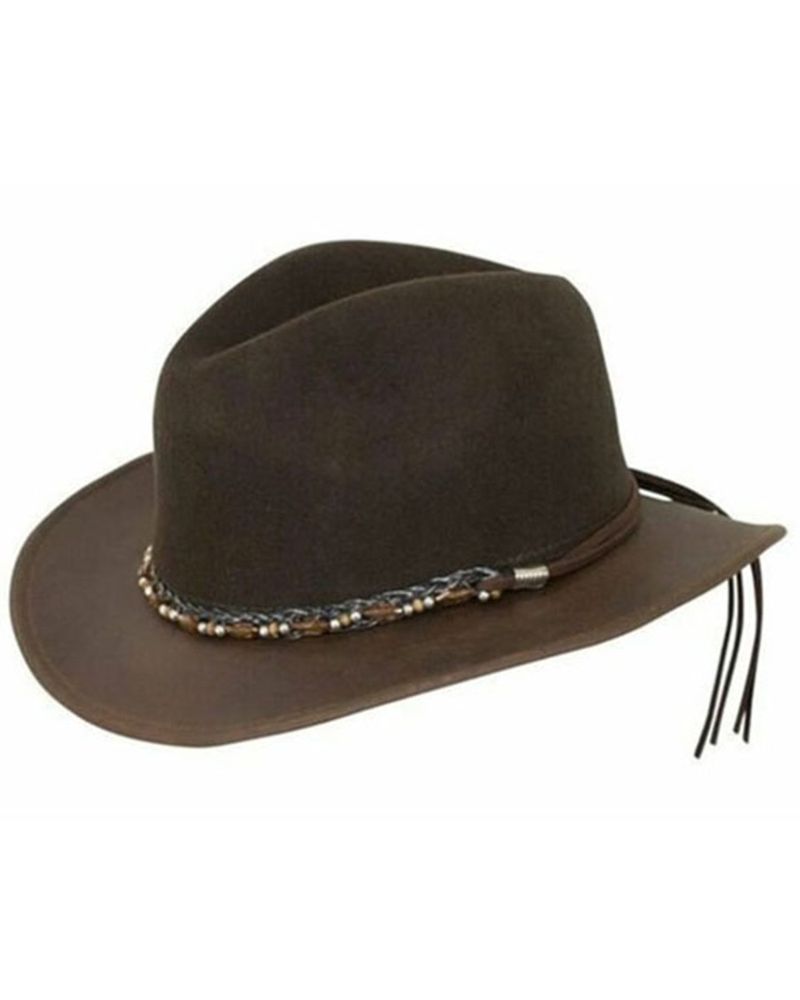 Boot Barn Outback Trading Co. Canberra Wool Felt Western Hat | Mall of ...