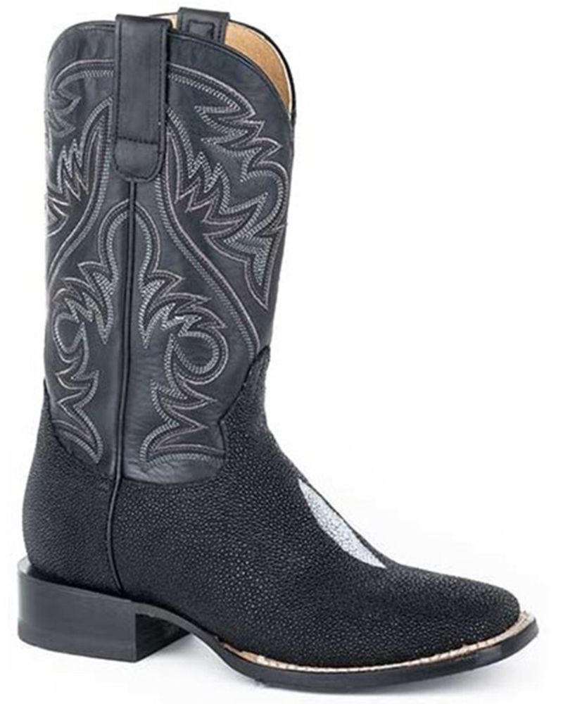 Roper Men's Silas Stingray Exotic Western Boots - Square Toe | Mall of ...