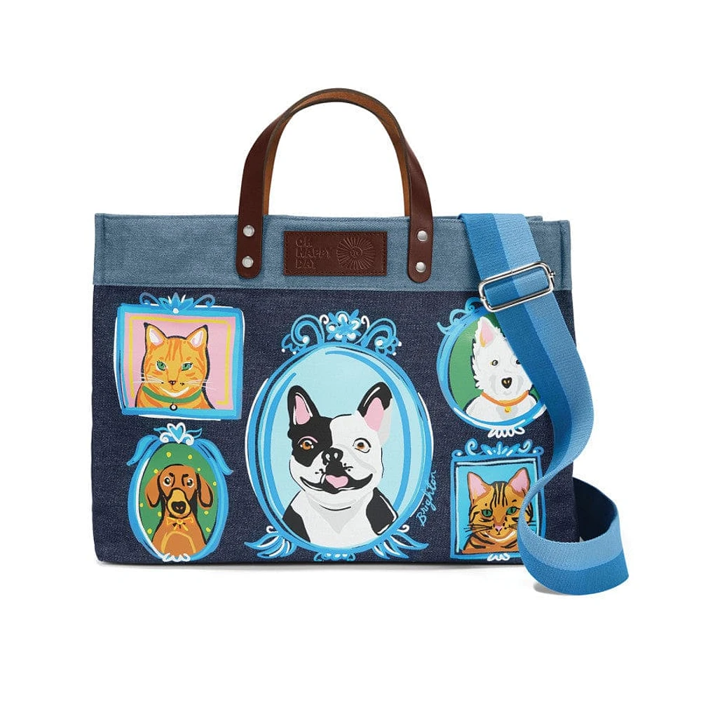 Brighton Fur Family East West Denim Denim Tote | Mall of America®