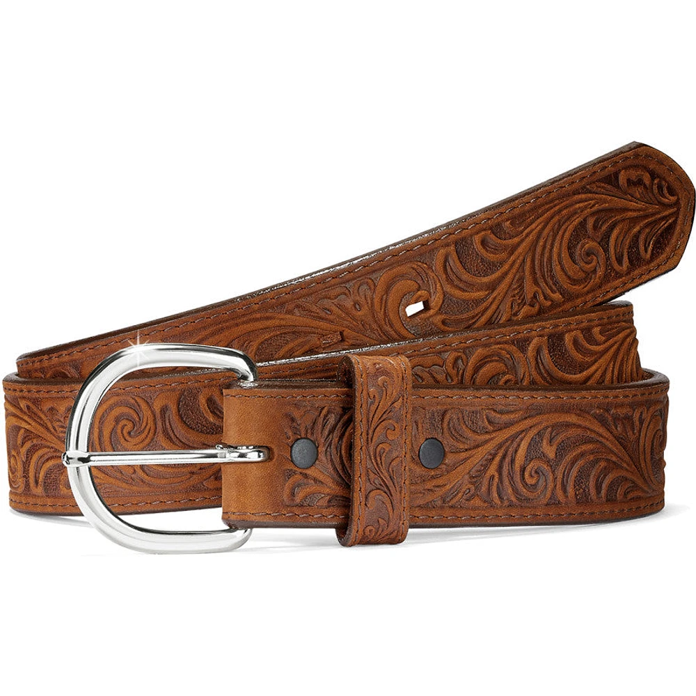 Brighton Western Scroll Tooled Belt | Mall of America®