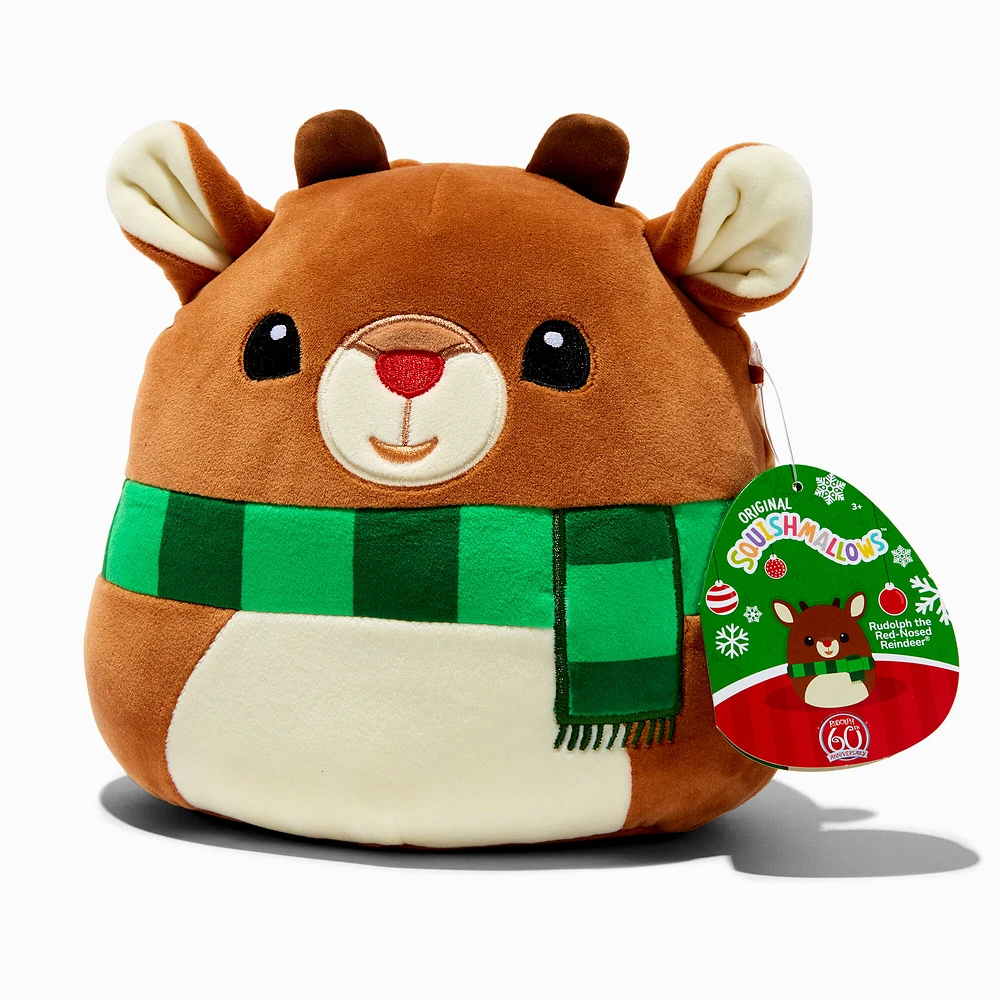 Claire's Squishmallows™ Rudolph the Red-Nosed Reindeer® 12'' Plush Toy ...