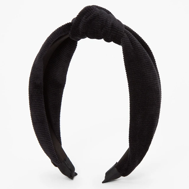 Black knot hairband store