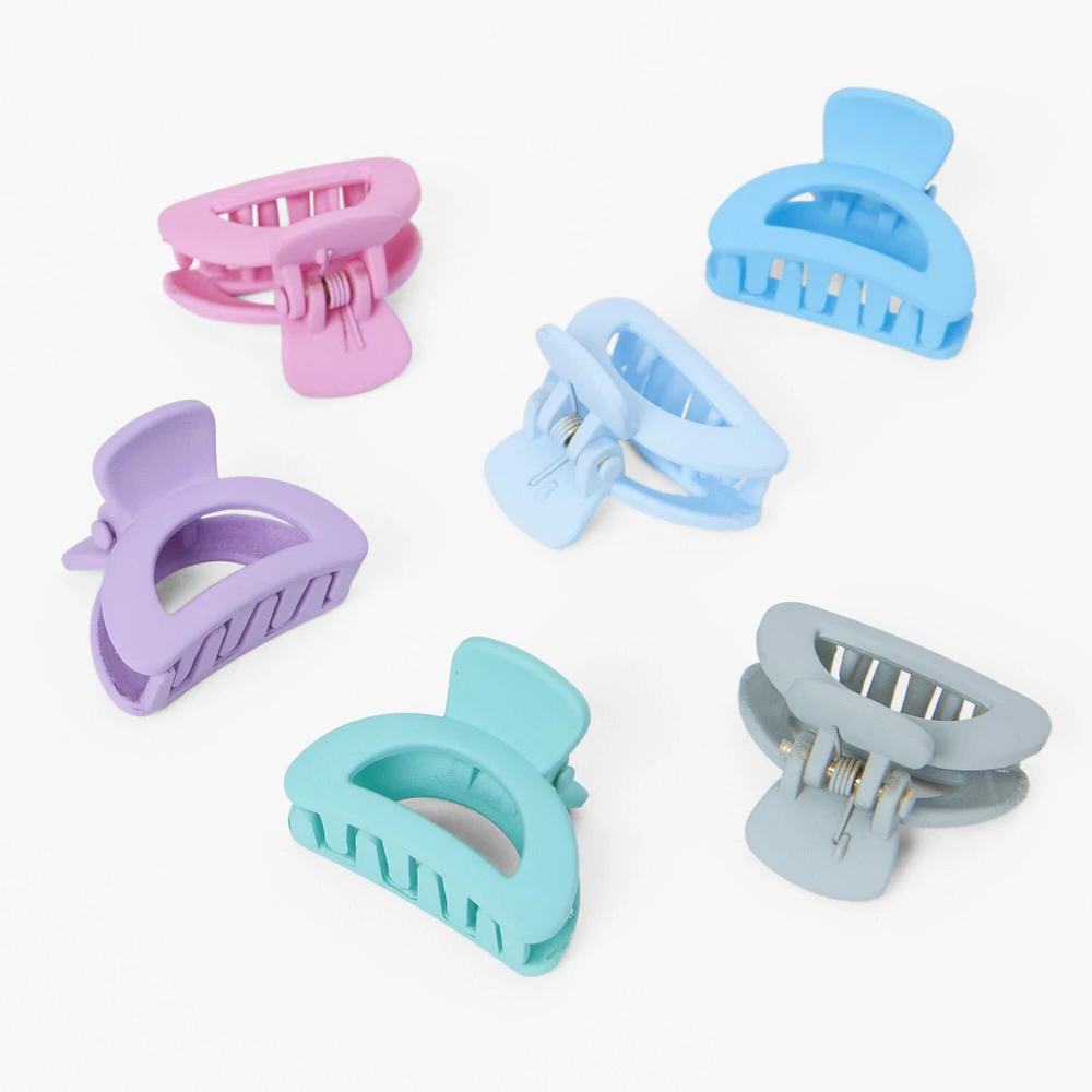 Claire's Matte Arch Hair Claws - 6 Pack | Hamilton Place