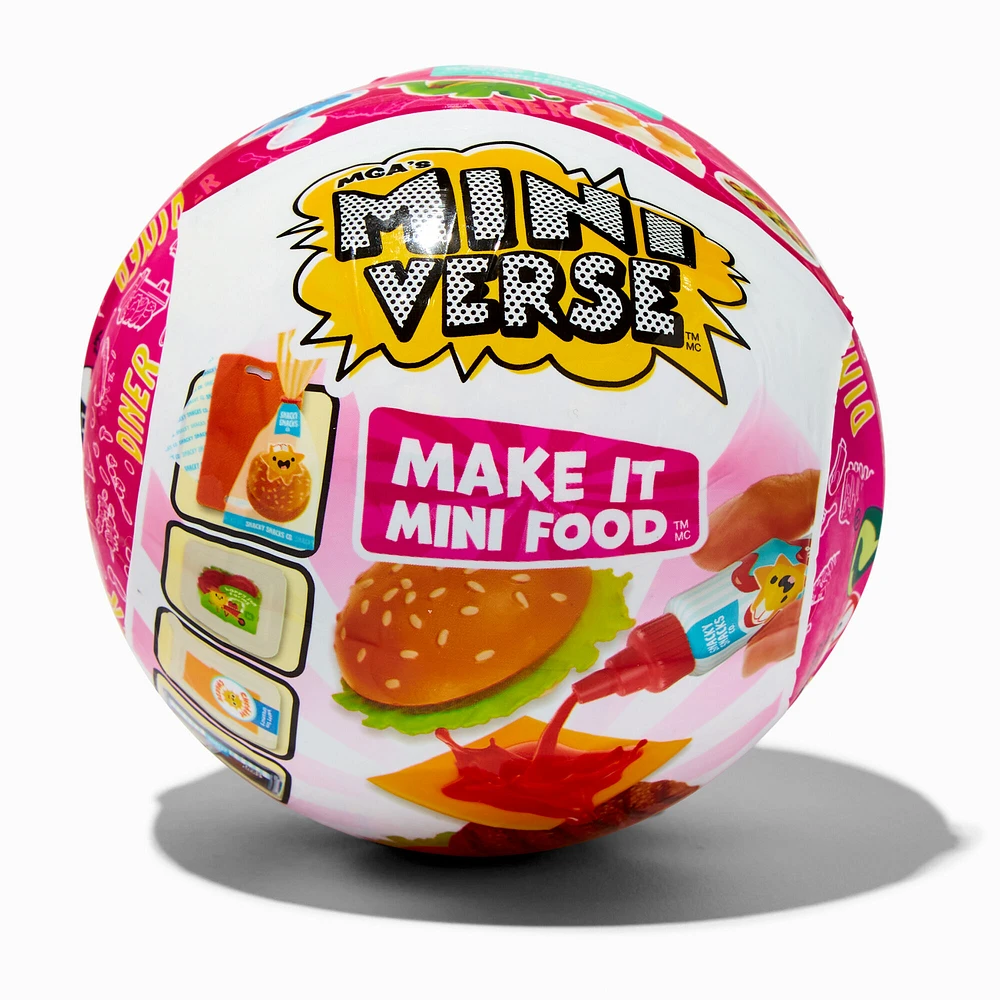Claire's Mini Verse™ Make It Mini Food™ Diner Blind Bag - Styles Vary ...