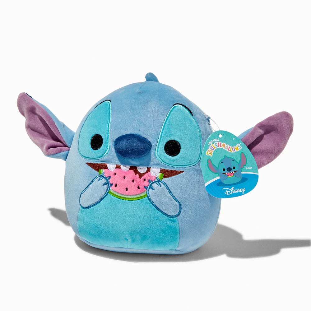 Claire's Squishmallows™ Disney Stitch 8" Watermelon Plush Toy ...