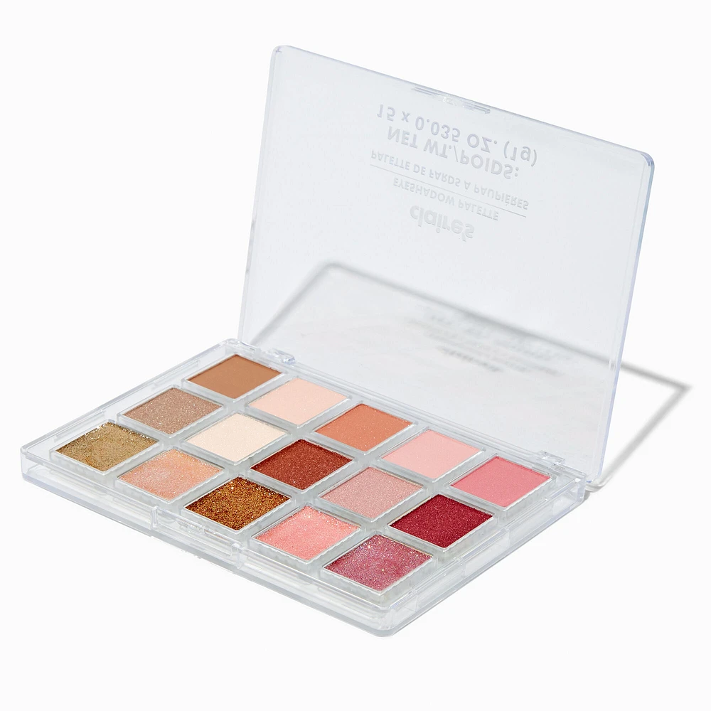 Claire's Pink & Nude Glitz Eyeshadow Palette | Hamilton Place