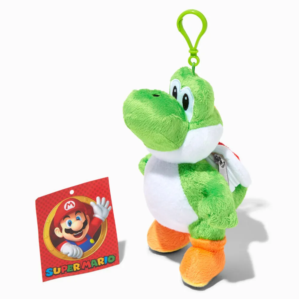 Claires Super Mario™ Yoshi Plush Keychain Brazos Mall