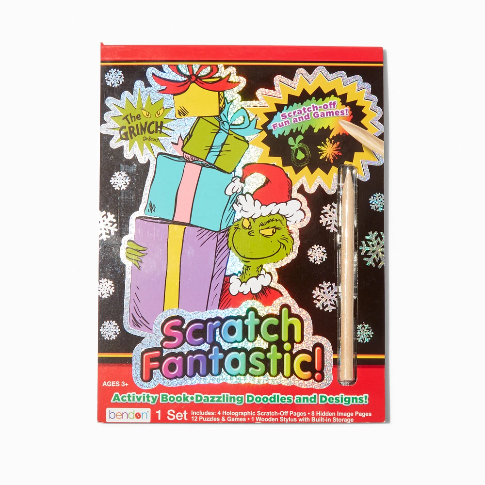 Claire's Bendon® Scratch Fantastic x Dr. Seuss™ The Grinch Activity ...
