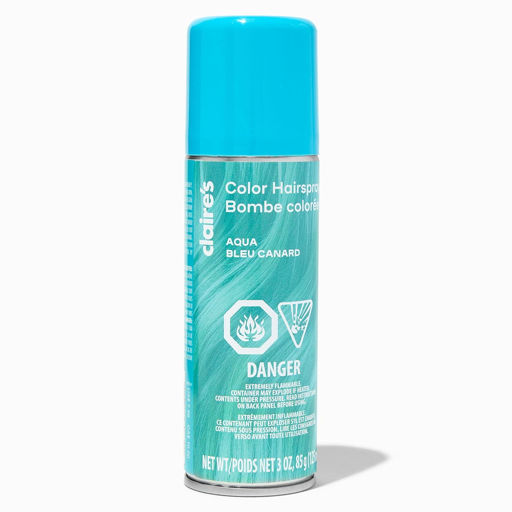 Claire's Aqua Color Hairspray | CoolSprings Galleria
