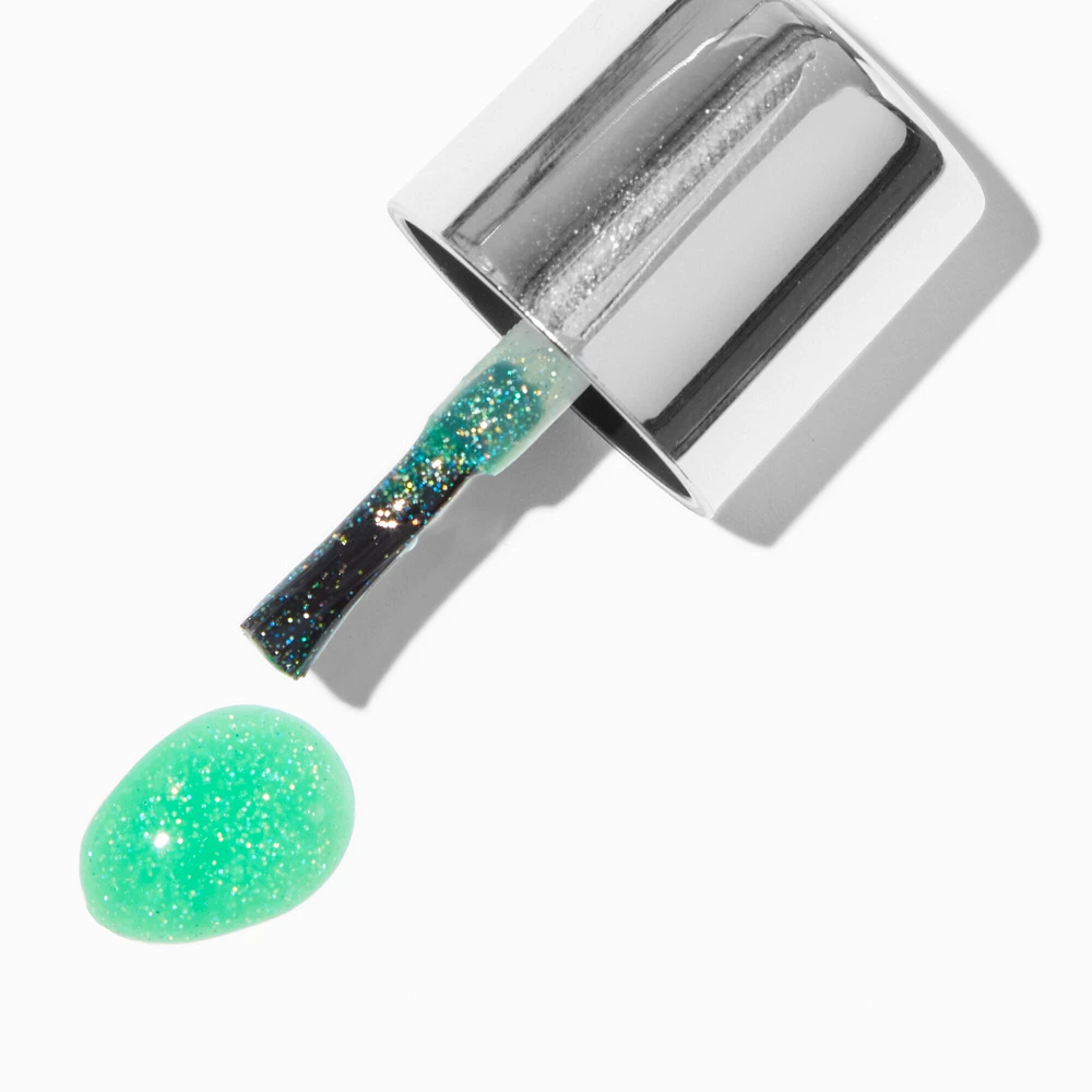 Claire's Neon Glitter Mini Nail Polish Set - 6 Pack | Hamilton Place