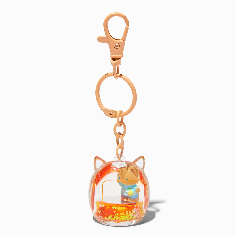 Claire's Gamer Bear Water-Filled Keychain | Hamilton Place