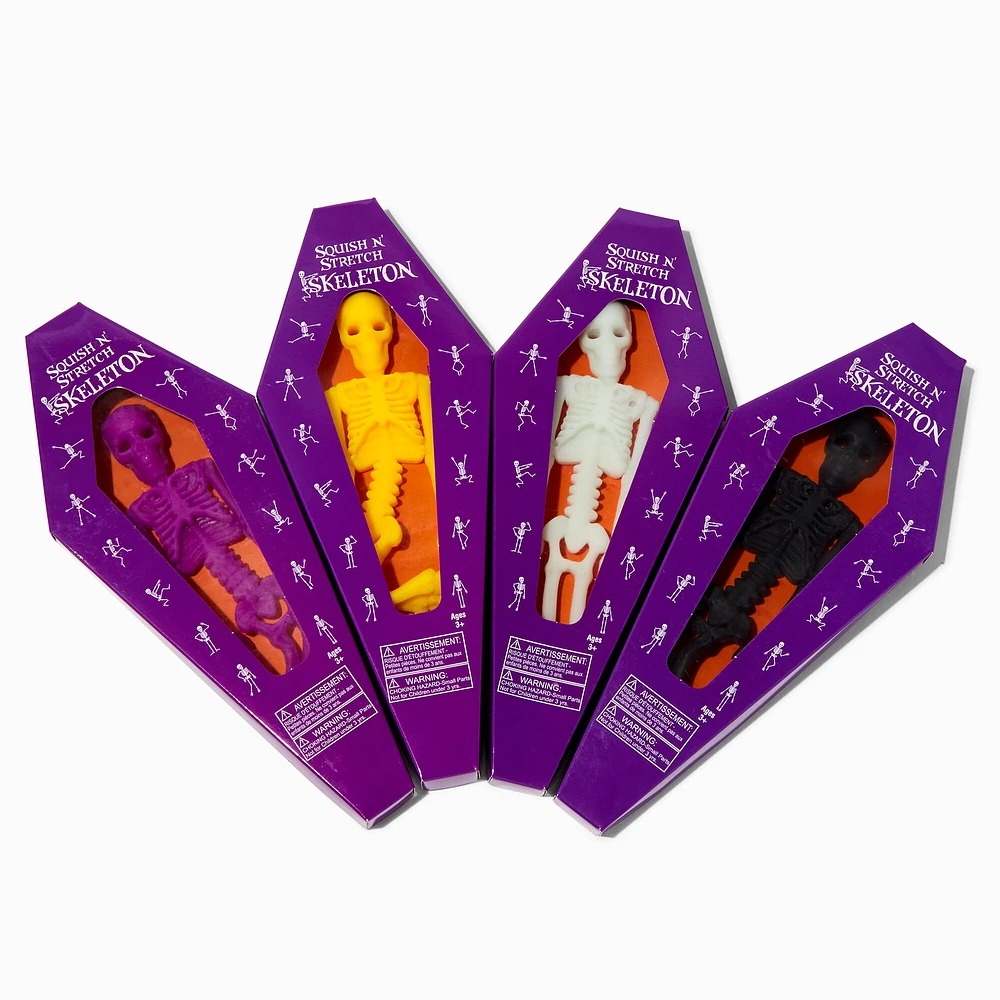Claire's Squish & Stretch Skeleton Fidget Toy - Styles Vary | Hamilton ...